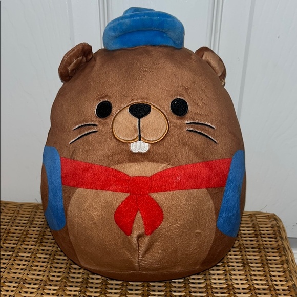 Squishmallows | Toys | Squishmallows Chip The Beaver Back To School ...